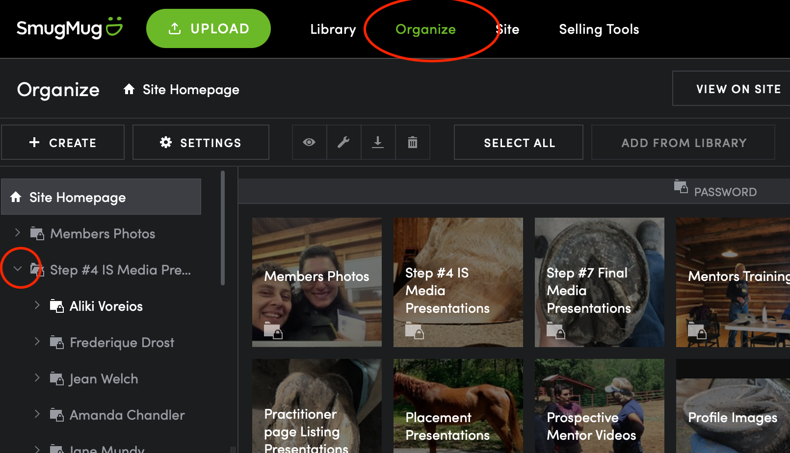 Progressive Hoof Care Practitioners » SmugMug Upload/Edit Instructions